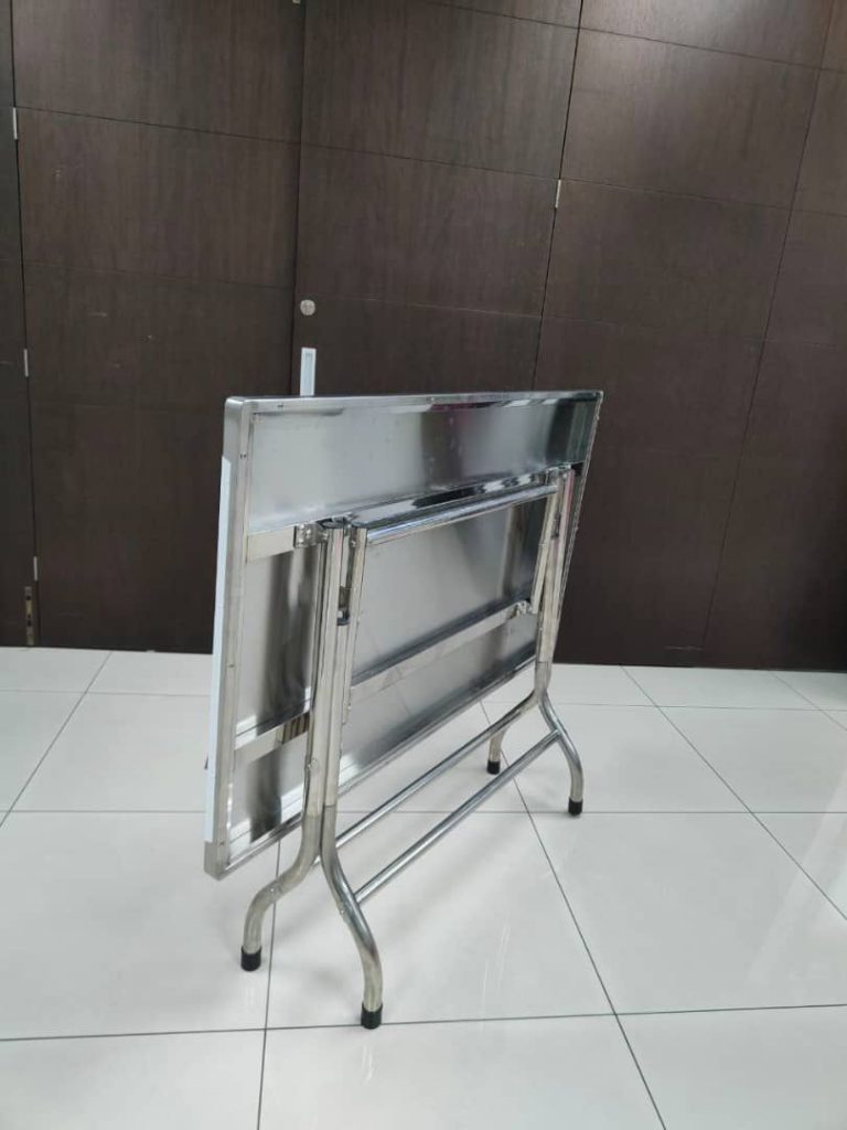 Stainless Steel Foldable Table Rectangular WK-WVT-600 - Top Maple ...